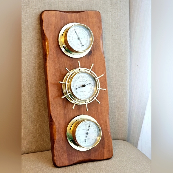 Wall Decor | Temperature Barometer Wall Display Springfield Instrument ...